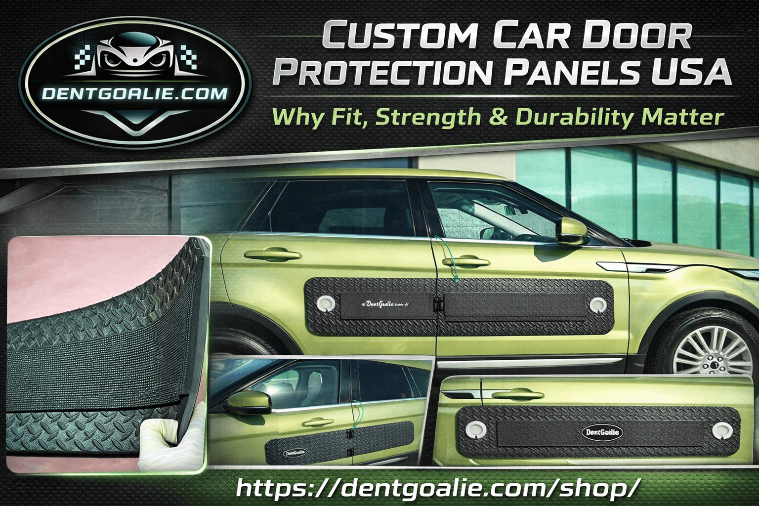Custom Car Door Protection Panels USA by DentGoalie